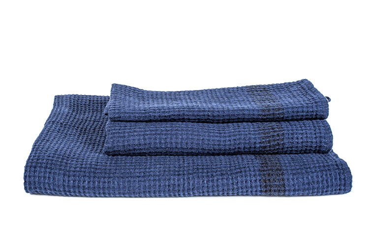 Serviette et Drap de Bain 100% Lin Nid d'Abeille - Bordeaux Home Serviette et Drap de Bain 100% Lin Nid d'Abeille - Bordeaux Home