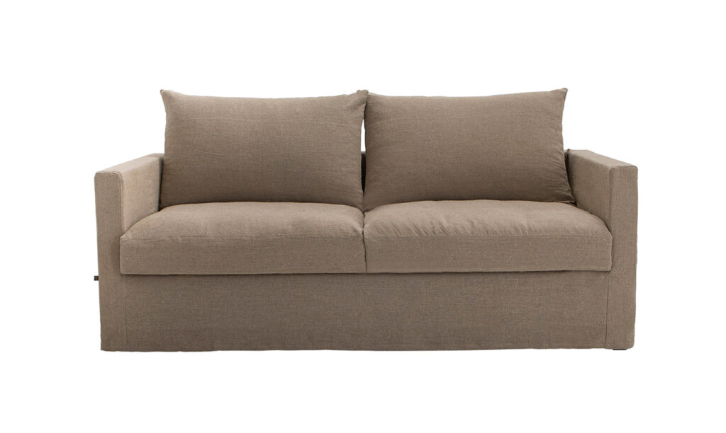 Canapé en Lin 100% avec Housse et Coussin - HAOMY By Bordeaux home